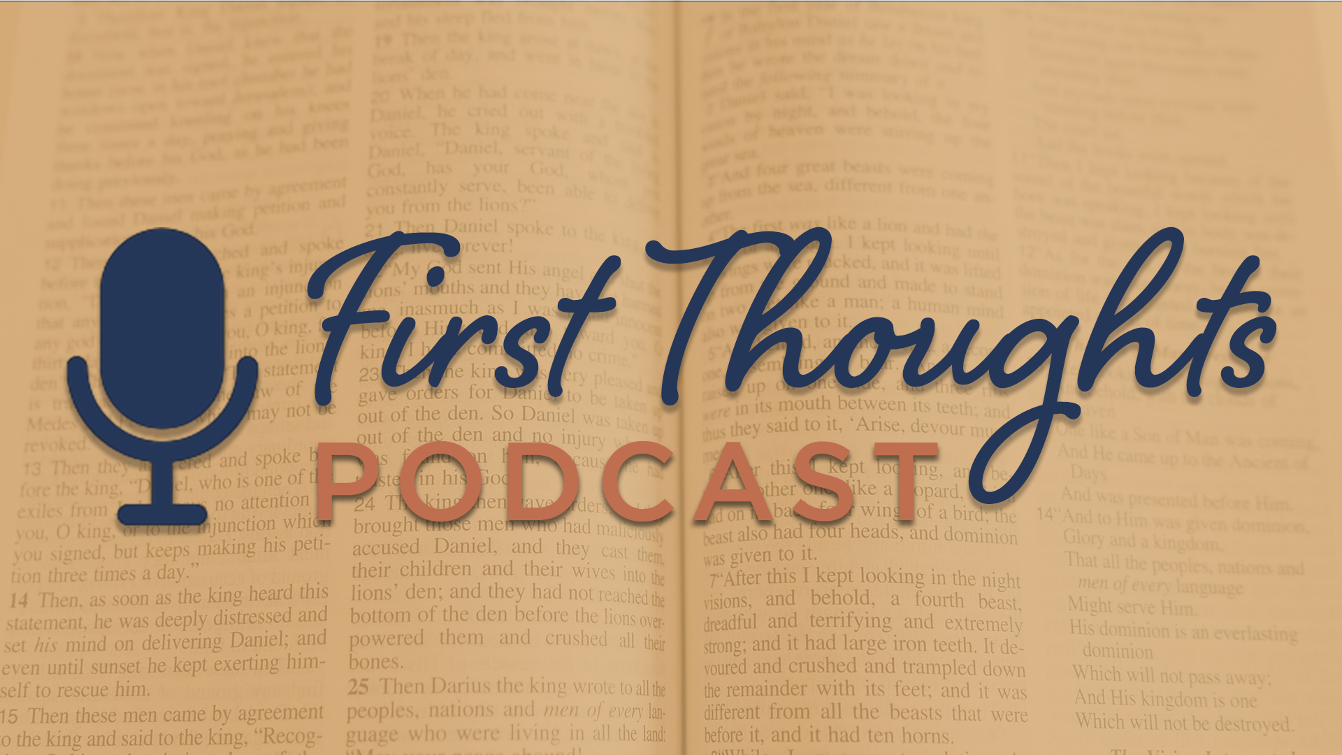 First Thoughts Podcast – Abundant Harvest